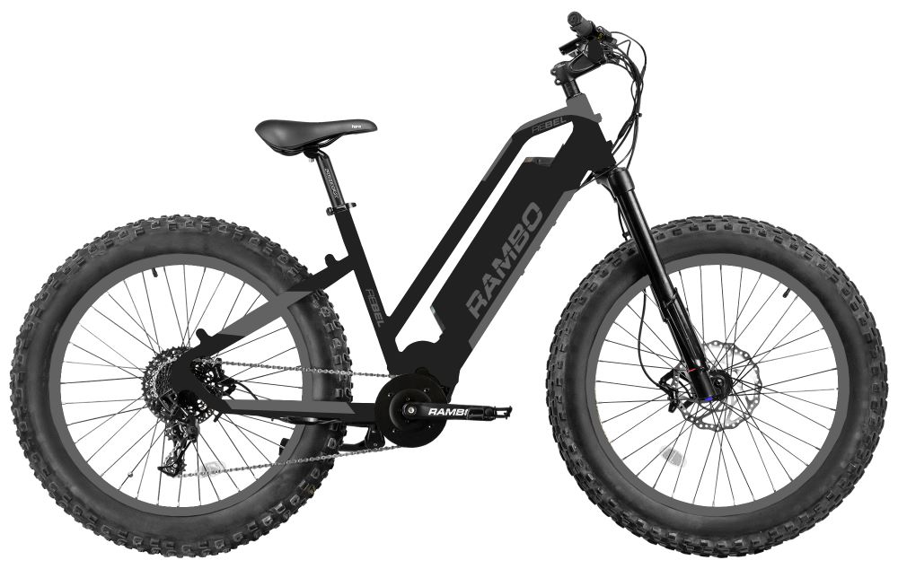 Rambo Rebel 1000W EBike | Rambo Bikes Canada